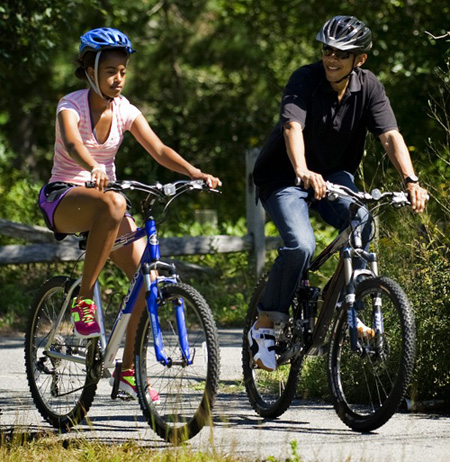 Behind the Scenes of a Presidential Bike Ride - Streetsblog New York City