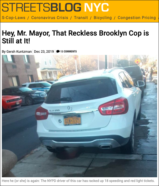 Long-Awaited Placard Report Reveals Widespread Abuse by NYPD ...