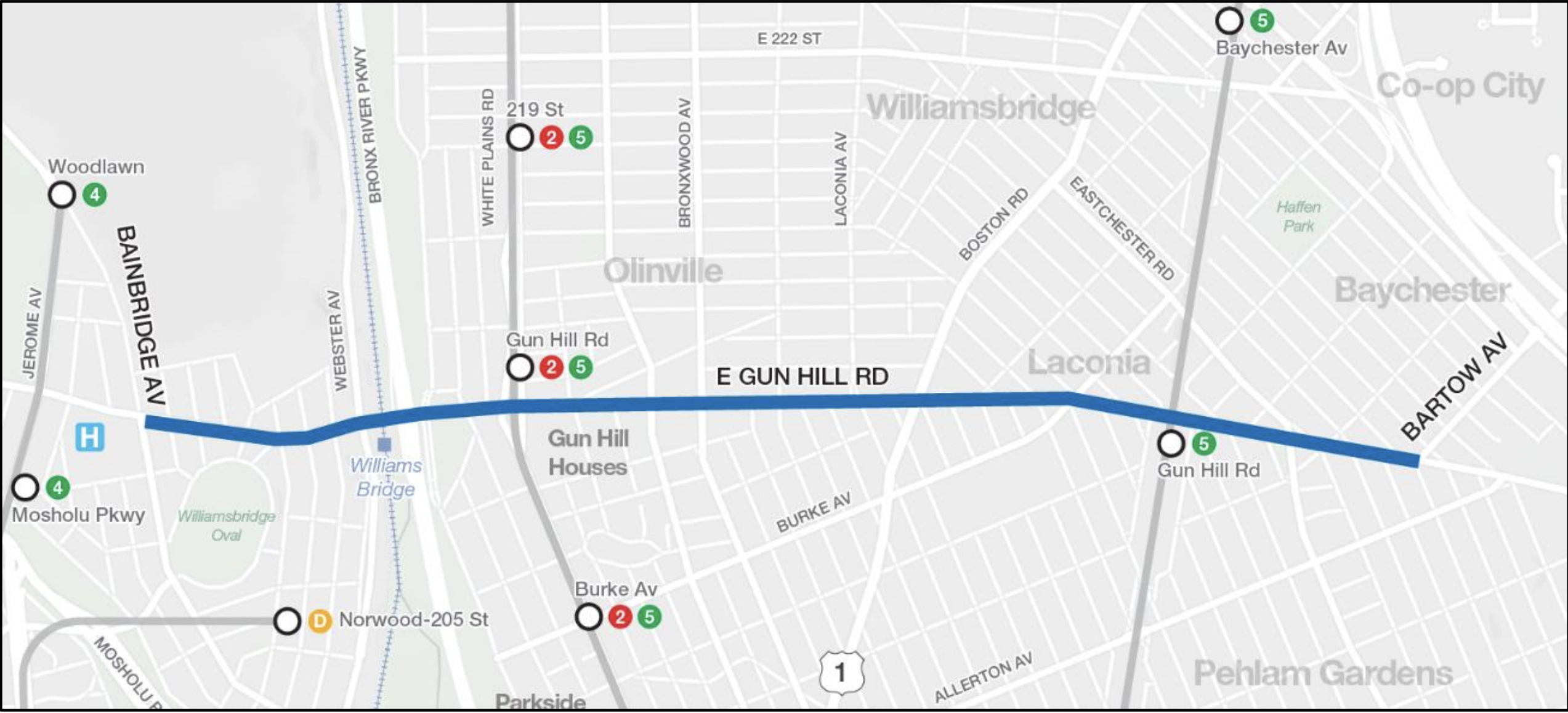 Eyes on the Street: Bronx's Gun Hill Rd. Bus Project Gets a Lot Right ...