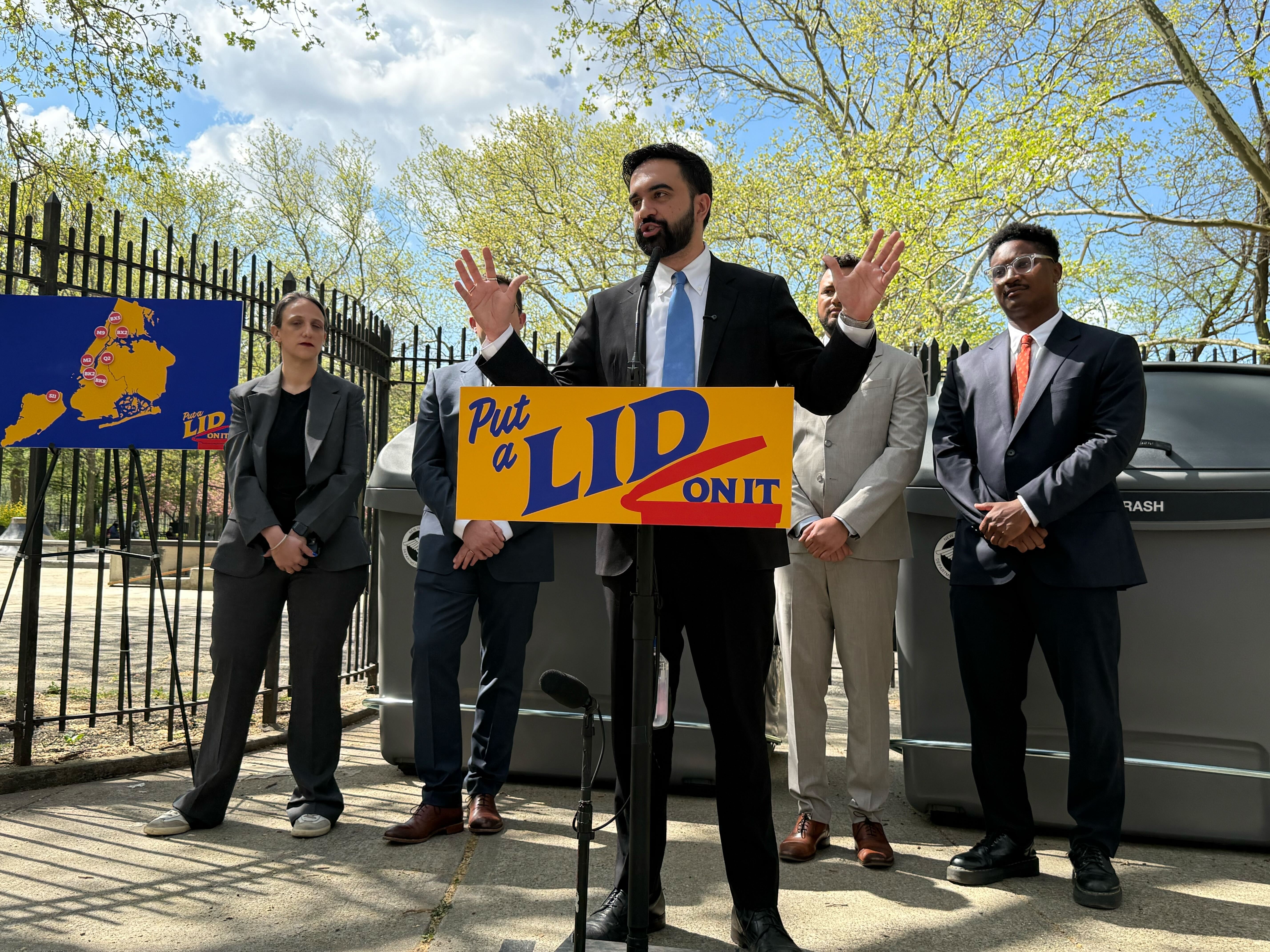 Crashes Went Down 15% In Harlem Trash Container Zone, As Mamdani Hawks ...